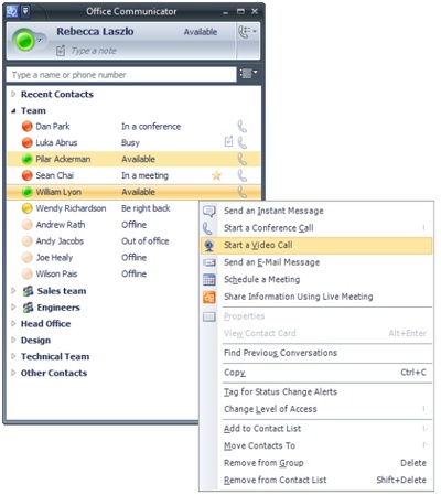 Microsoft Office Communicator - JungleKey.fr Wiki